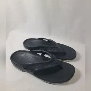 CROCS | Shoes | Crocs Swiftwater Deck Sandals Flip Flop Slip On Shoes ...